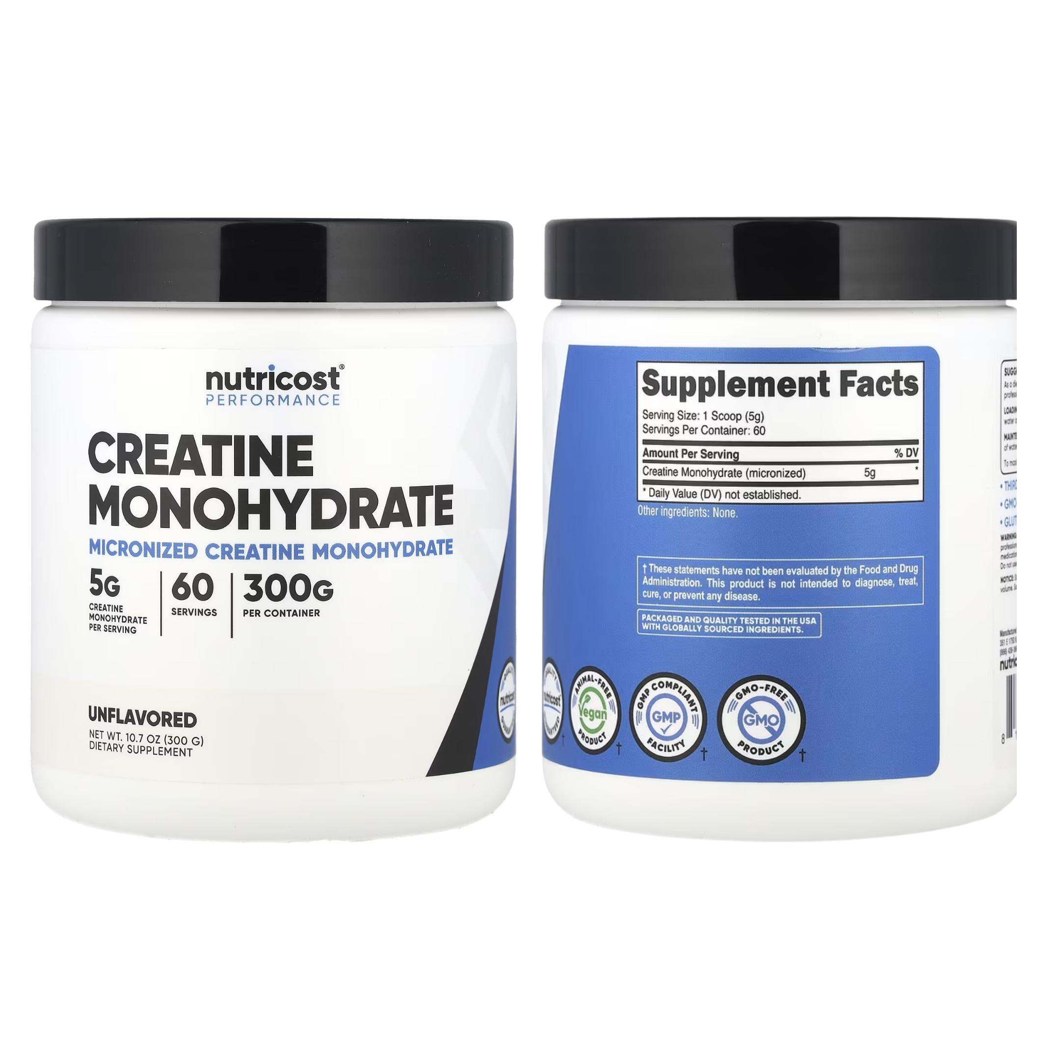 Nutricost Creatine Monohydrate 300g Unflavored – CloverAlley PH